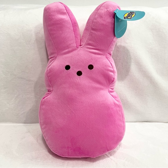 Peeps | Toys | Peeps Large Pink Marshmallow Bunny Plushy 5 With Free ...